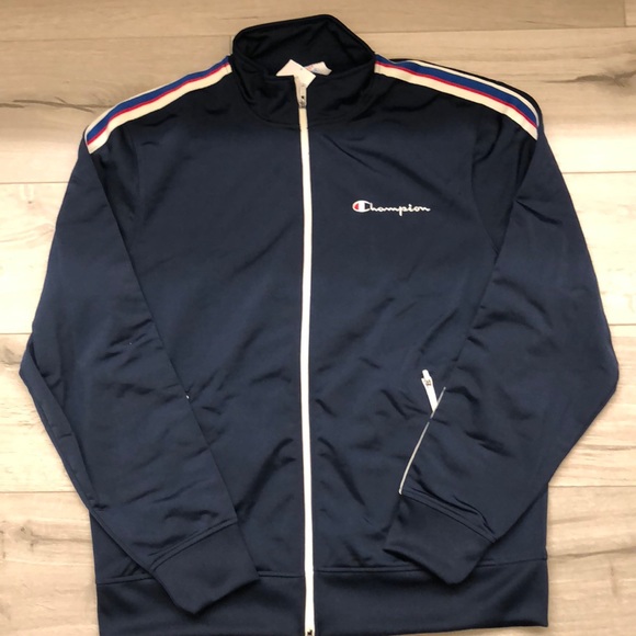 Champion | Jackets & Coats | Vintage Rare Champion Side Stripe Track ...